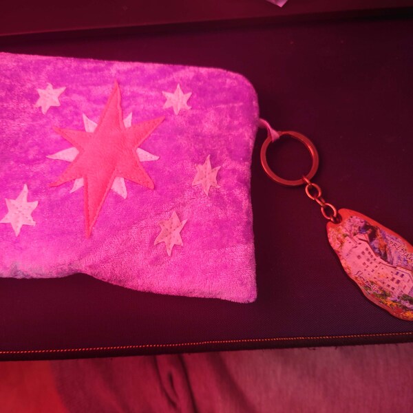 Monster High School Skull Skullette Inspired Plush Keychain Charm. - Etsy