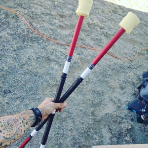 Pair of Fire Torch Fire Eating / Fleshing Torches Rubber | Etsy