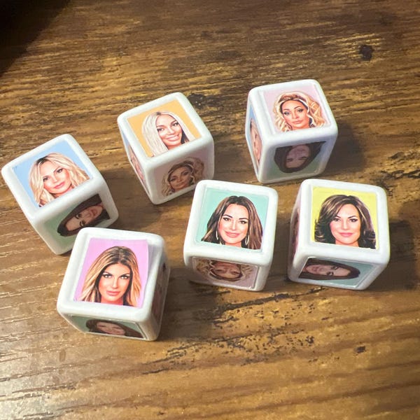 Housewives-opoly Game Real Housewives Board Game Rhoa Rhobh Rhoc Rhony ...