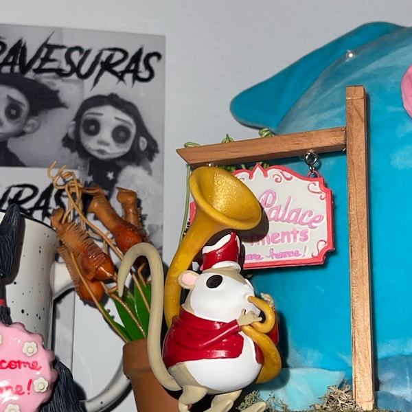 Tiny Tuba Player Circus Mouse Mice Display Figure - Etsy