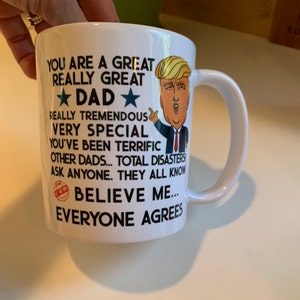 Trump Mug, Trump Gift, Fathers Day Gifts for Him, Husband Gift for Dad ...