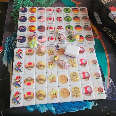 XL Seaside Escape Tile Game 65 Shiny Tiles Handmade Set, Tiktok Viral ...