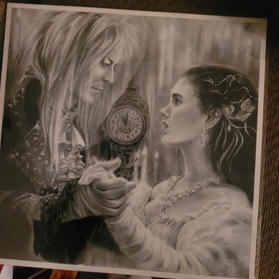 Fireys Art Print Labyrinth Watercolor Artwork the Fire Gang Art Print ...