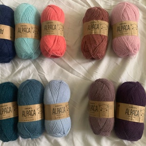 Alpaca Yarn DROPS Alpaca Wool Harn Pure Wool Alpaca Scarf Yarn Knitting ...