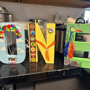UP Movie Letters, up Pixar, up Birthday Party Decorations,up Movie Baby ...
