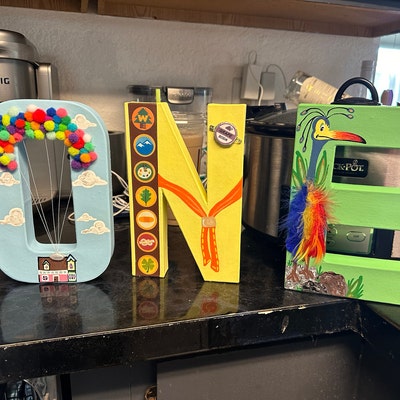 UP Movie Letters, up Pixar, up Birthday Party Decorations,up Movie Baby ...