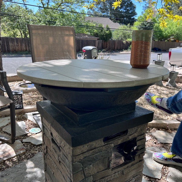 Poly Fire Pit Top - Etsy