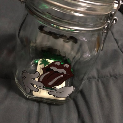 Stache / Stash Jar willy Wonka NEW Available in 3 Sizes - Etsy