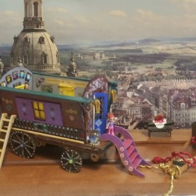Gypsy Caravan Kit Build Your Own Vardo Wagon Mini Ships From USA - Etsy