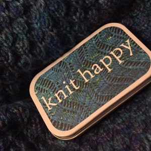Knit Happy Knit Notions Box for Travel TSA Airplane Knit - Etsy