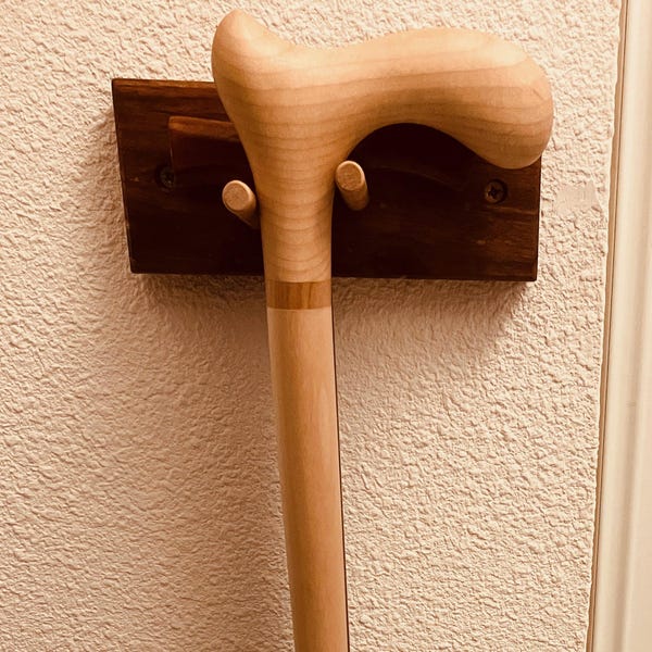 Wooden Walking Stick, Classy and Stylish Cane for Men, Gentlemen's Cane ...