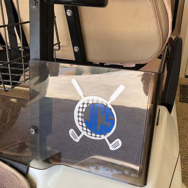 Golf Decal Sports Decal Personalized Golf Decal Car Window Decal ...