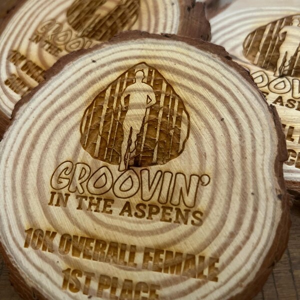 Disc Golf Tags - Buddy Tags - Wood, Engraved - Competition Leisure ...