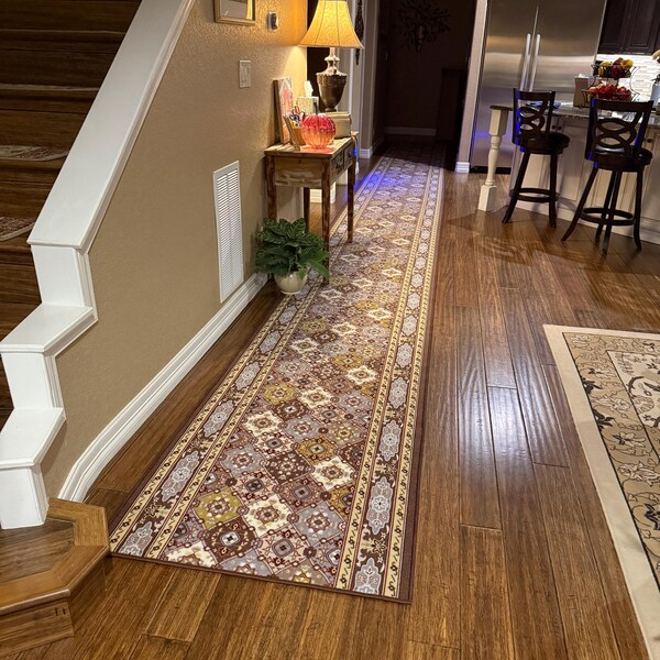 Custom Size Runner Rug Skid Resistant Custom Size Runner Rug 26 , 30 or ...