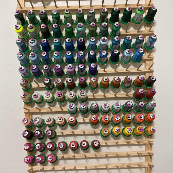 192 Spool Thread Rack 2 Inch Spacing-thread Organization, Thread ...