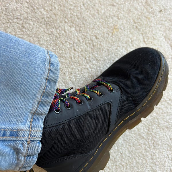 Americana Shoelaces- Red, White & Blue - Etsy