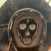Levi: Skull Crown Shape Mens Hat . Hand Shaped Hat, Burned Hat, Cowboy ...