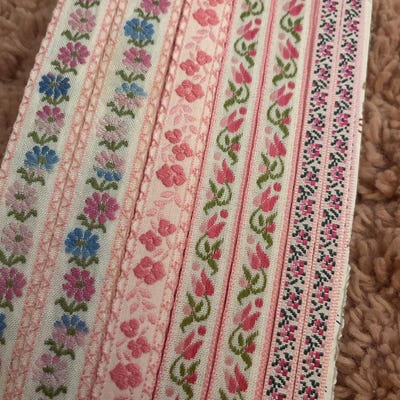 NATIVE AMERICAN D-25-A Jacquard Ribbon Poly/cotton Trim 3/4 Wide 20mm ...