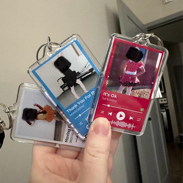 Dancer Senior Gift - Custom Album Cover Keychain - Etsy