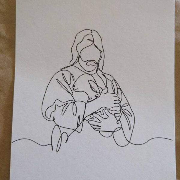 Lady Justice Lawyer One Line Drawing Office Decor - Etsy