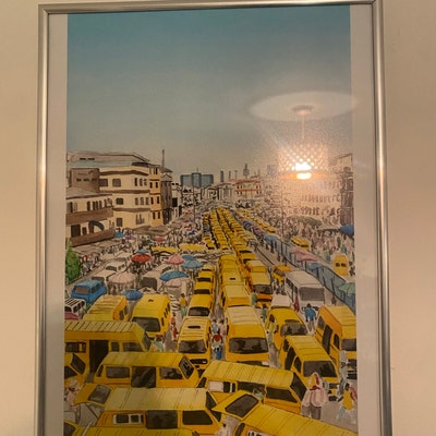 Lagos Print, Nigeria Wall Art, Lagos Cityscape, Nigeria Print, Nigeria ...