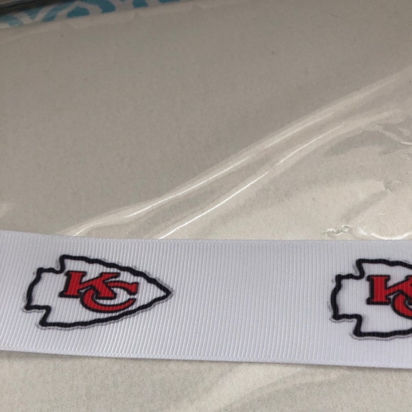 Kansas City Chiefs Inspired Grosgrain Ribbon And/or Coordinating 1 ...