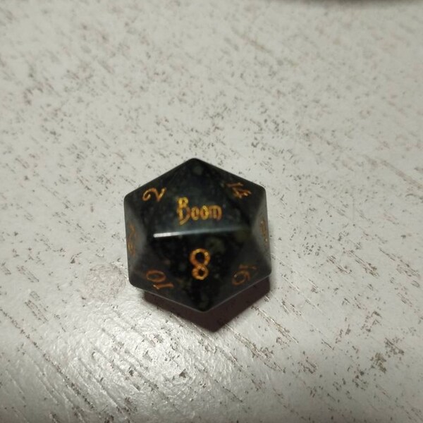 Lapis Lazuli Raven Gemstone Dice Set-dungeons & Dragons-dnd D and D ...