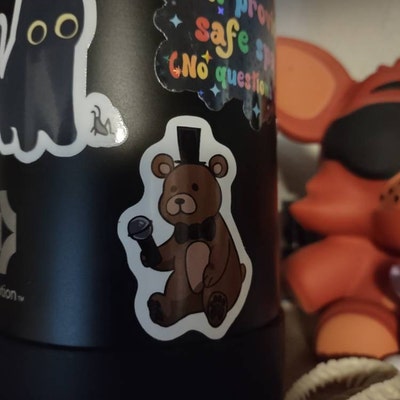 Freddy Fazbear Sticker Five Nights at Freddy's - Etsy