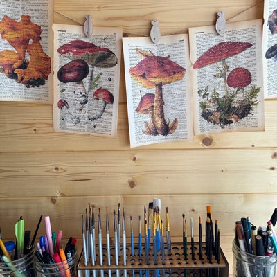 Set of 7 Cowboy Decor Dictionary Prints, Cowboy Poster, Black and White ...