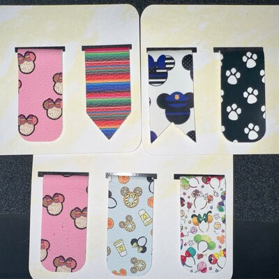 Magnetic Bookmark SVG Bundle, Template, Book Lover Gift, DIY Planner ...