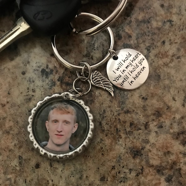 In Memory of Gift - Remembrance Gift - Memorial Keychain - Loss ...