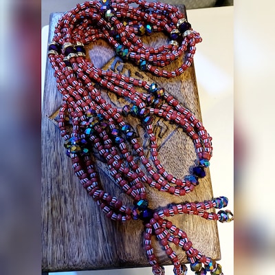 OYA Santeria Bead Mazo Necklace fancy/party - Etsy