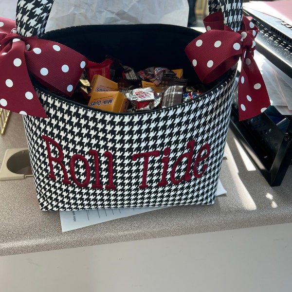 Teacher Room Teacher Gift Back to School Organizer Bin Storage Fabric ...