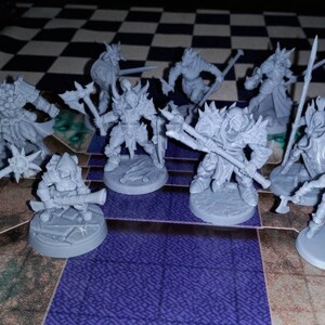 Box of Minis Dnd, Dungeons and Dragons, Tabletop Gaming, Miniature ...