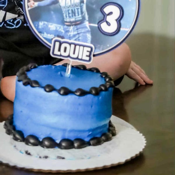 Jey Uso Cake Topper, Personalized Cake Topper, Uso, Yeet, Boy Birthday ...