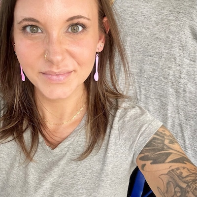 Fold Over Hang Tag Punch Make Your Own Necklace or Bracelet Cards and ...