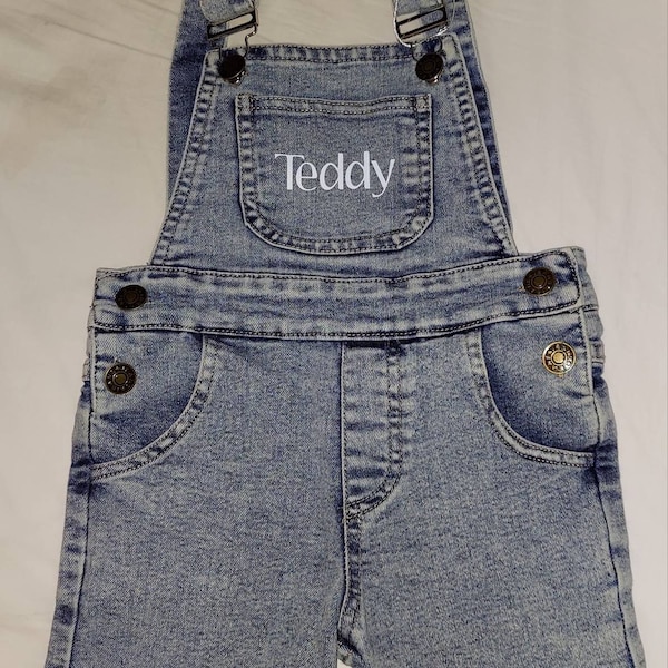Personalised Overalls - Etsy