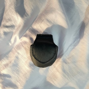 Slim Convex Black Eyepatch Leather Eye Patch - Etsy