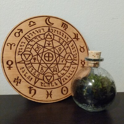 Wiccan Altar, Wooden Witch Altar, Altar Table, Pagan Altar, Wiccan ...