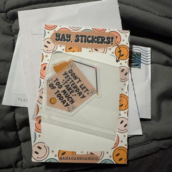 Reminder: You Are a Good Mom, Clear Vinyl Glossy Sticker Dishwasher ...