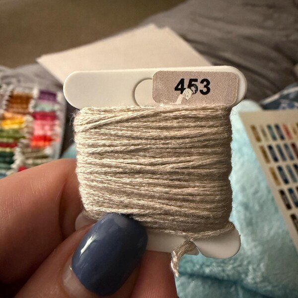 DMC Floss Labels - Solid Color, Floss Image and White. - Etsy