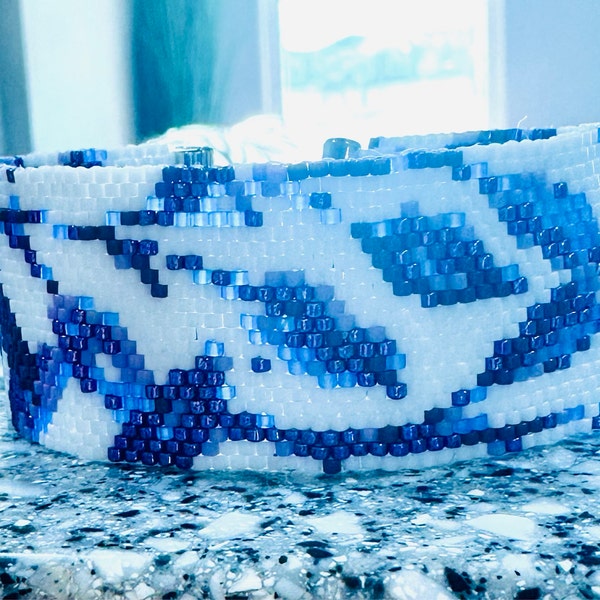 Moon Phases Bead Loom Pattern for Bracelet Making, Loom Beading Pattern ...