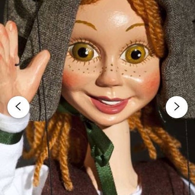 White Lady a Beautiful Marionette Puppet an Original Hand-made Toy and ...