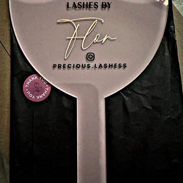 Lash and Brow Sign Prop, Acrylic Lash Tech Photo Prop, Salon Decor ...