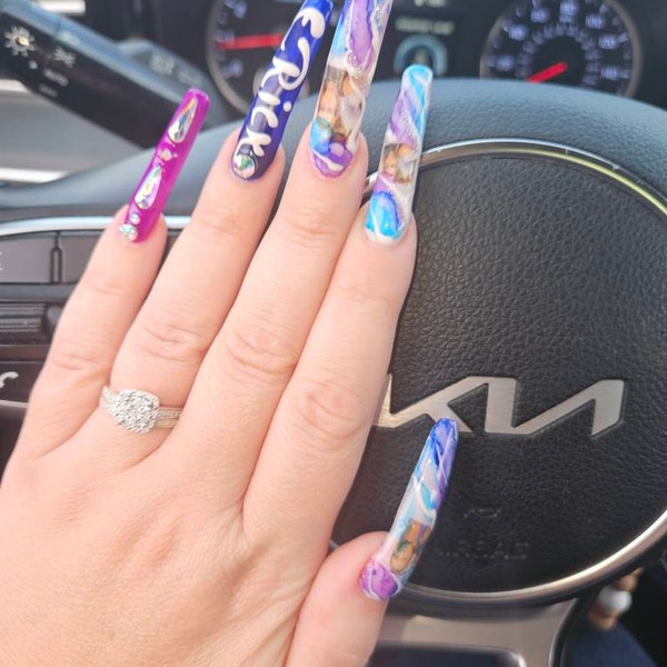 Custom Photo Nail Art Waterslide Decals | Custom Water Decals for ...