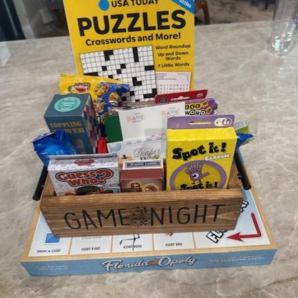 Game Night Box - Etsy