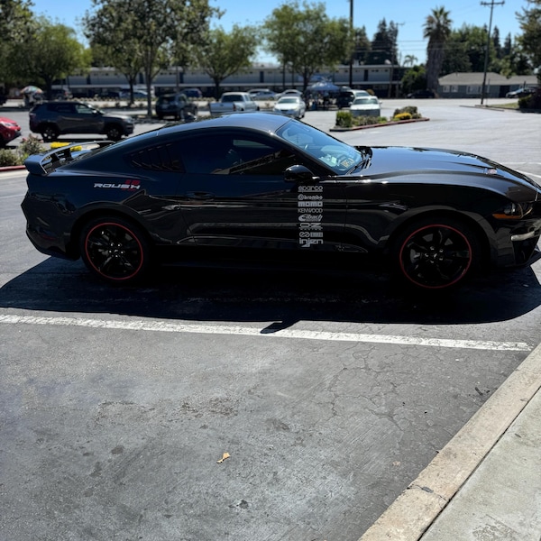 UNLEASHED Decal Sticker Sport Car Racing Stripe Auto Logo Emblem BMW M ...