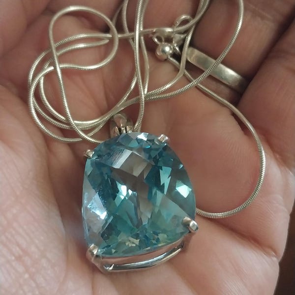 Starborn Carved Fluorescent Hackmanite Pendant Necklace (22") - Etsy