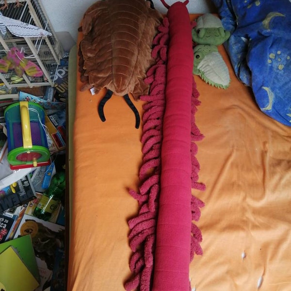Giant Bumblebee Millipede Plush - Etsy