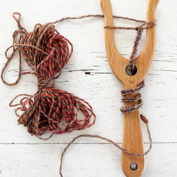 Lucet, Beech Wood, Knitting Fork, Weaving Fork, Cord Making, Wooden ...